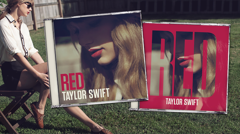 RED – Taylor Swift - Fonts In Use