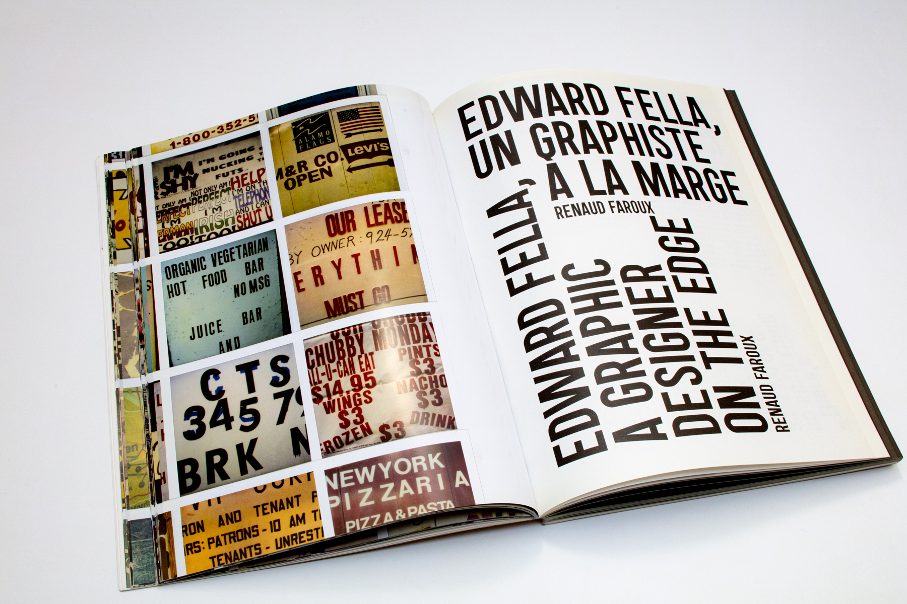 Ed Fella, Documents - Fonts In Use