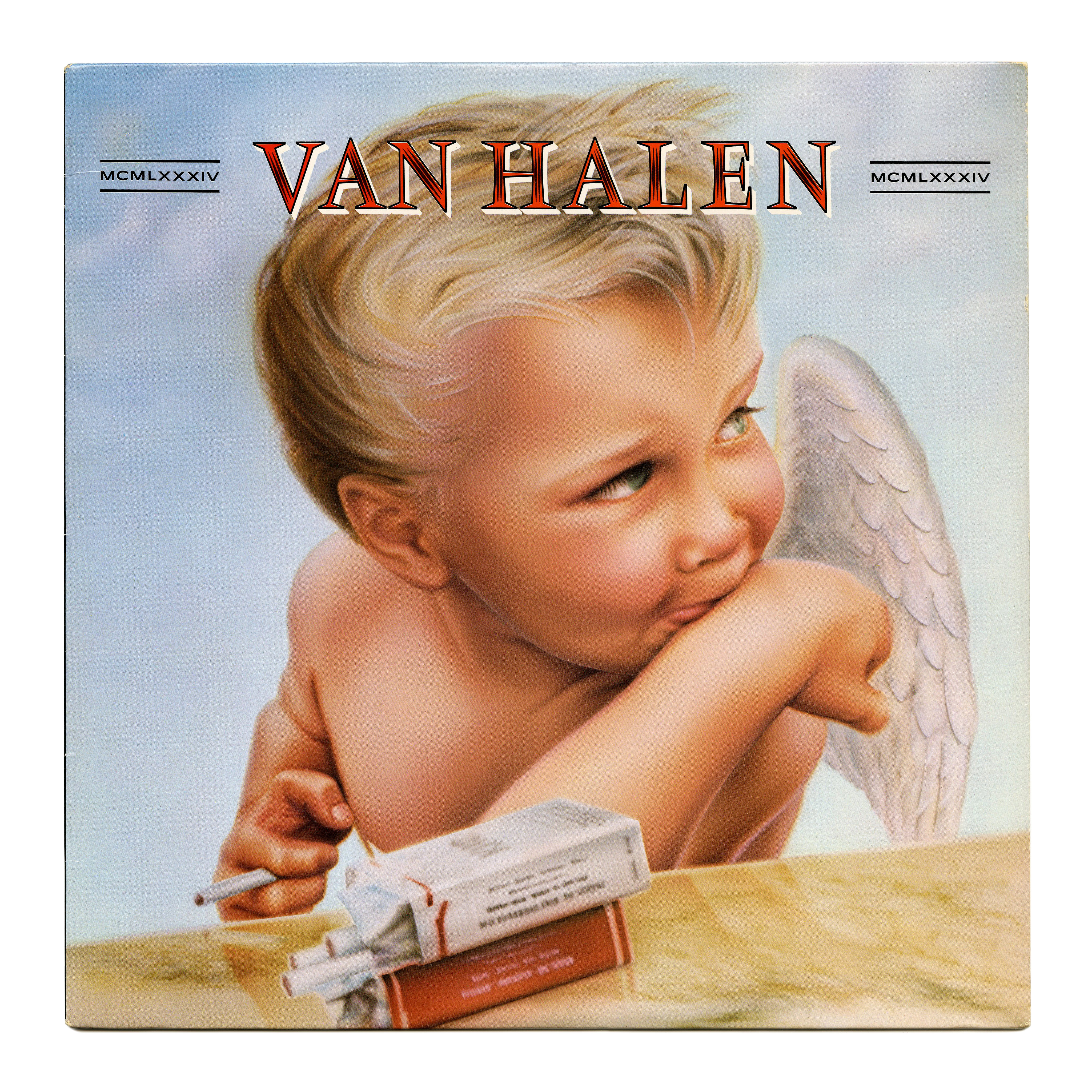 Van Halen – “Jump” / “House of Pain” single cover and 1984 album cover ...
