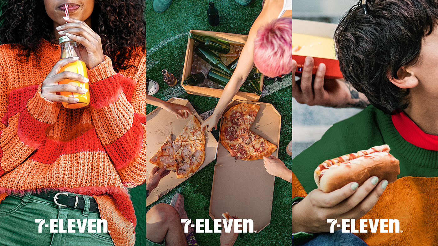 7-Eleven rebranding - Fonts In Use