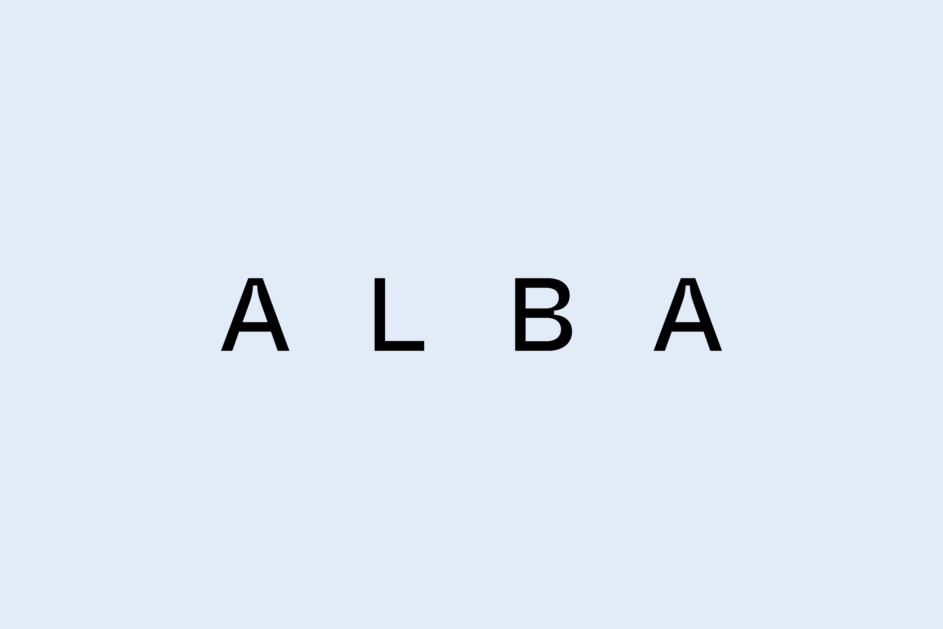 Alba - Fonts In Use