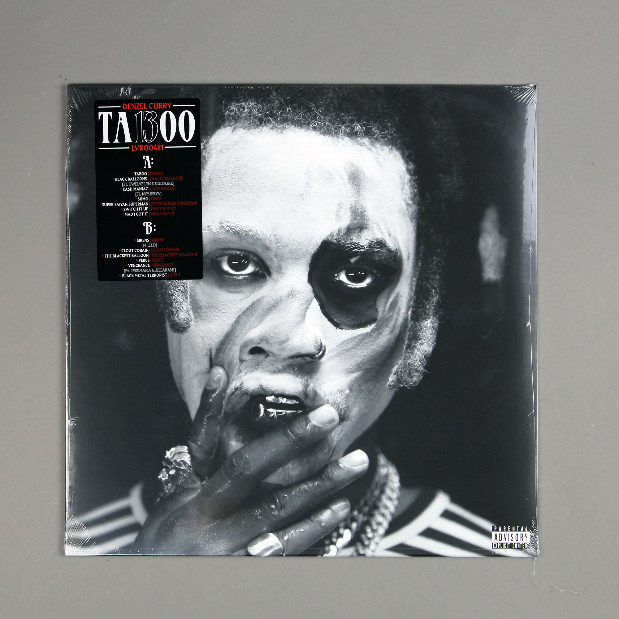 Denzel Curry – Ta13oo album art and tour posters - Fonts In Use