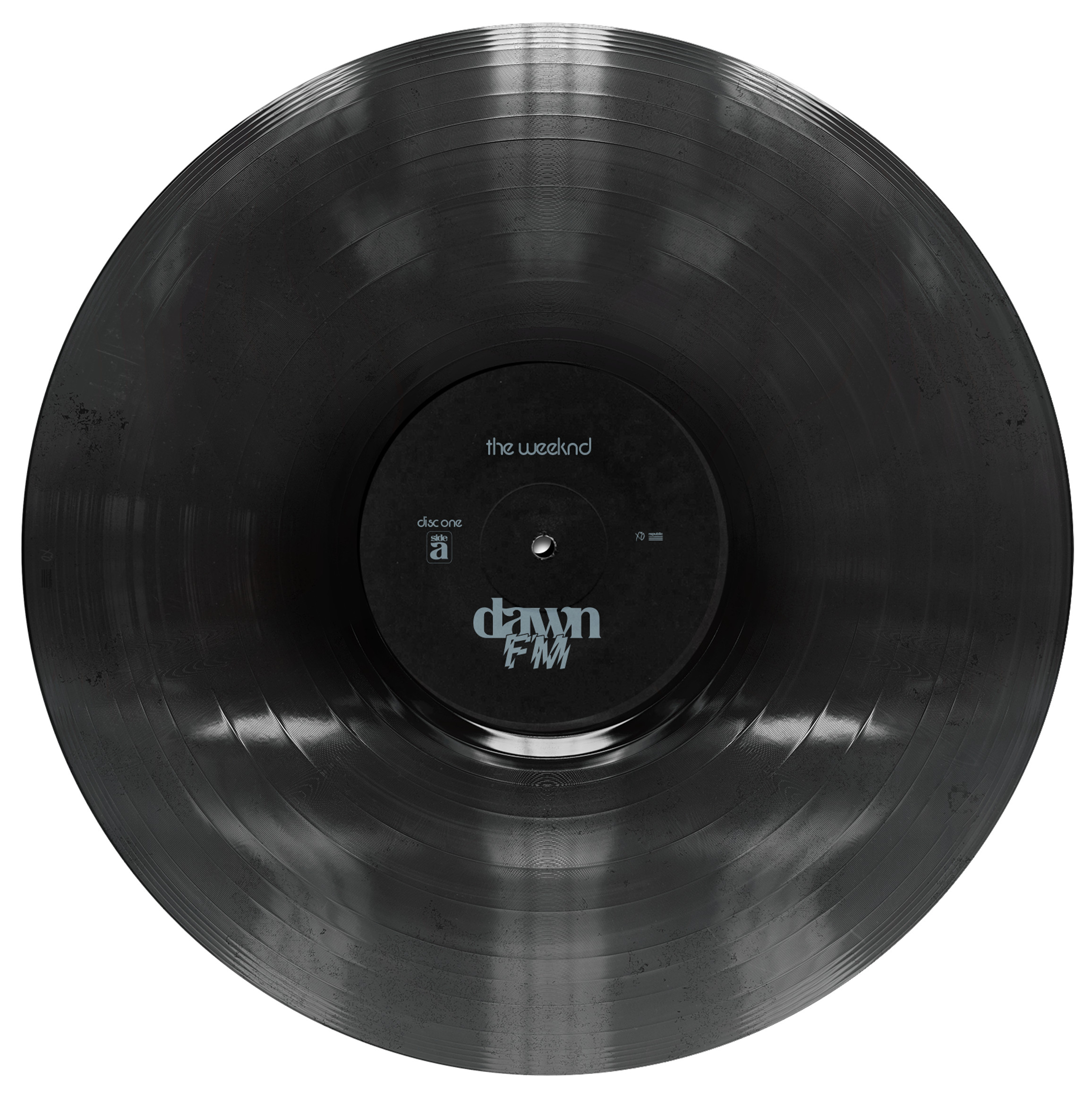 The Weeknd – Dawn FM album art - Fonts In Use