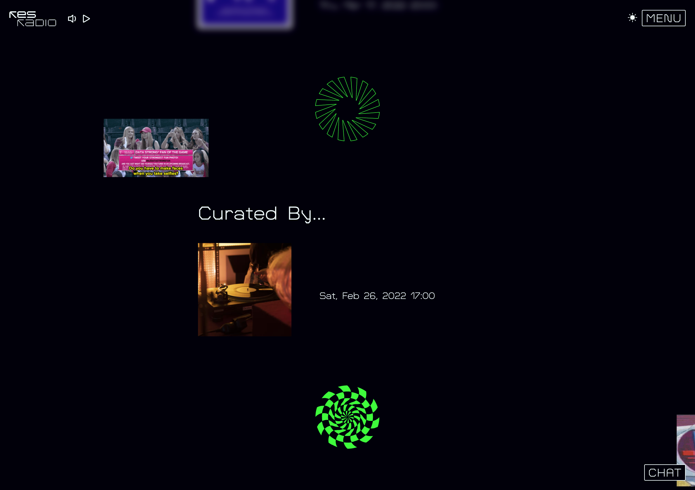 Res.Radio website - Fonts In Use