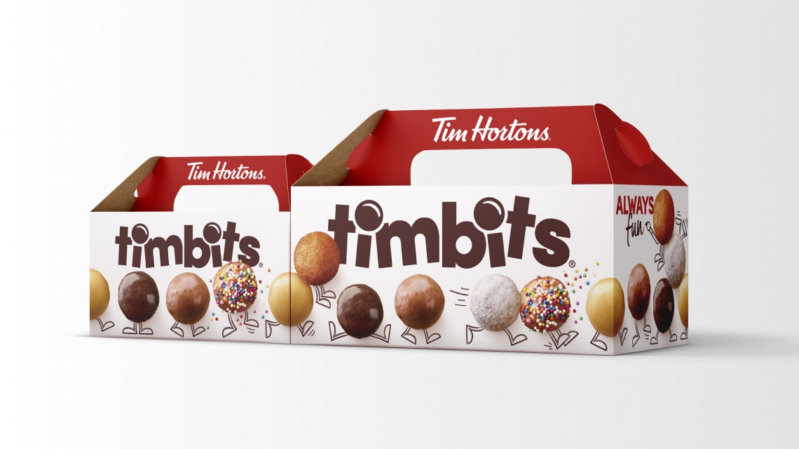 Tim Hortons logo and branding - Fonts In Use