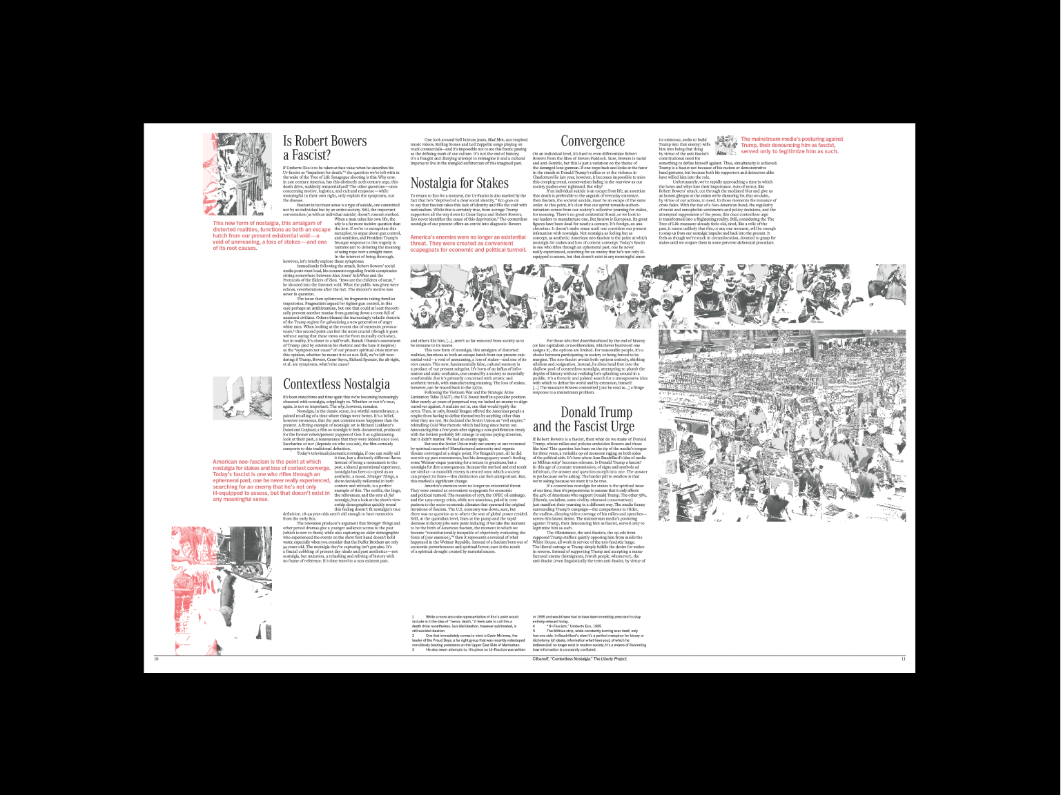 Nostalgia Loop - Fonts In Use