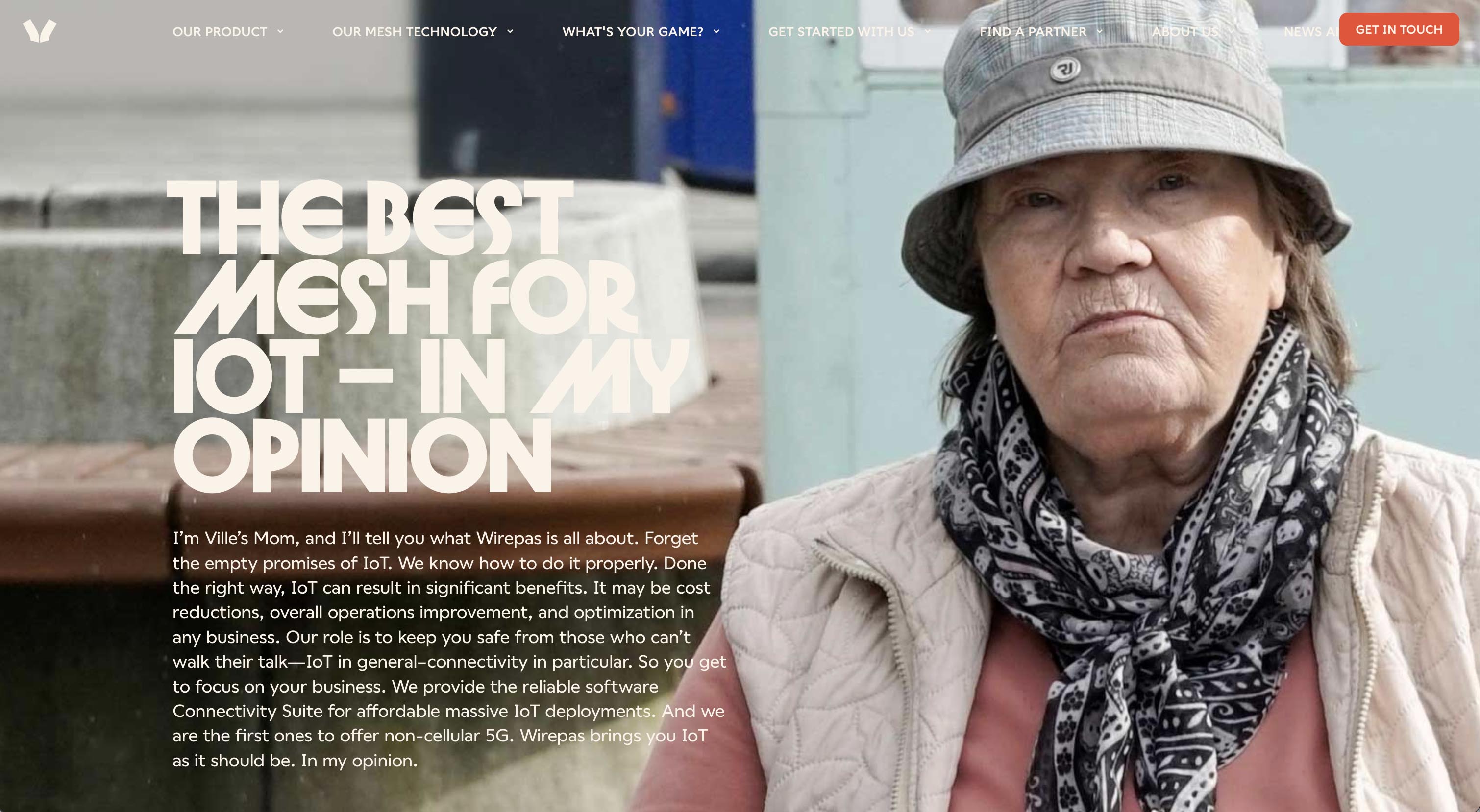 Wirepas identity - Fonts In Use