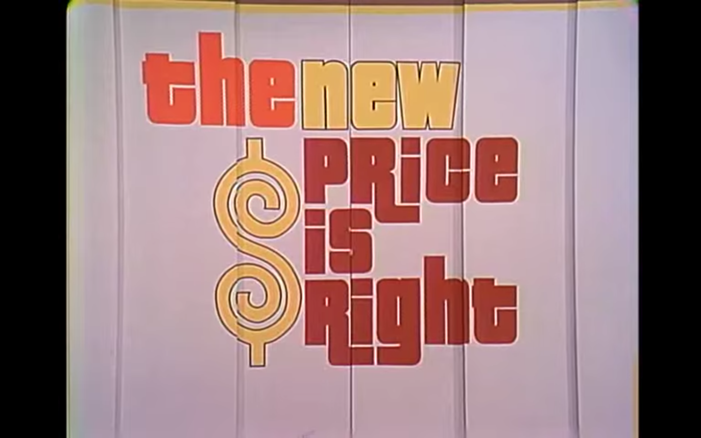 The Price is Right (1972–) - Fonts In Use