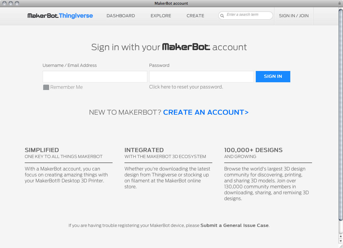 Thingiverse website - Fonts In Use