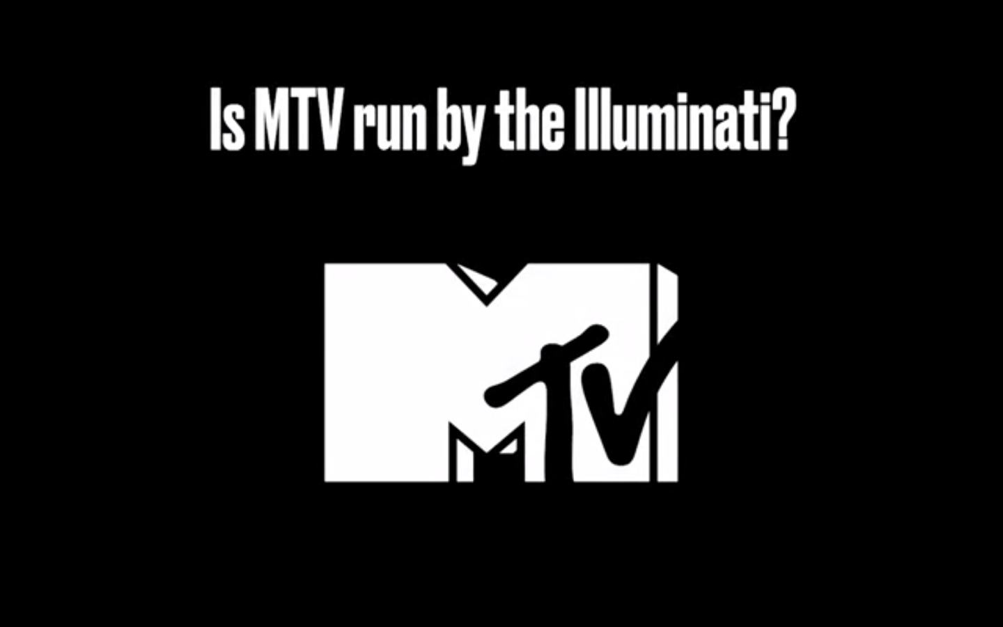 MTV Idents - Fonts In Use