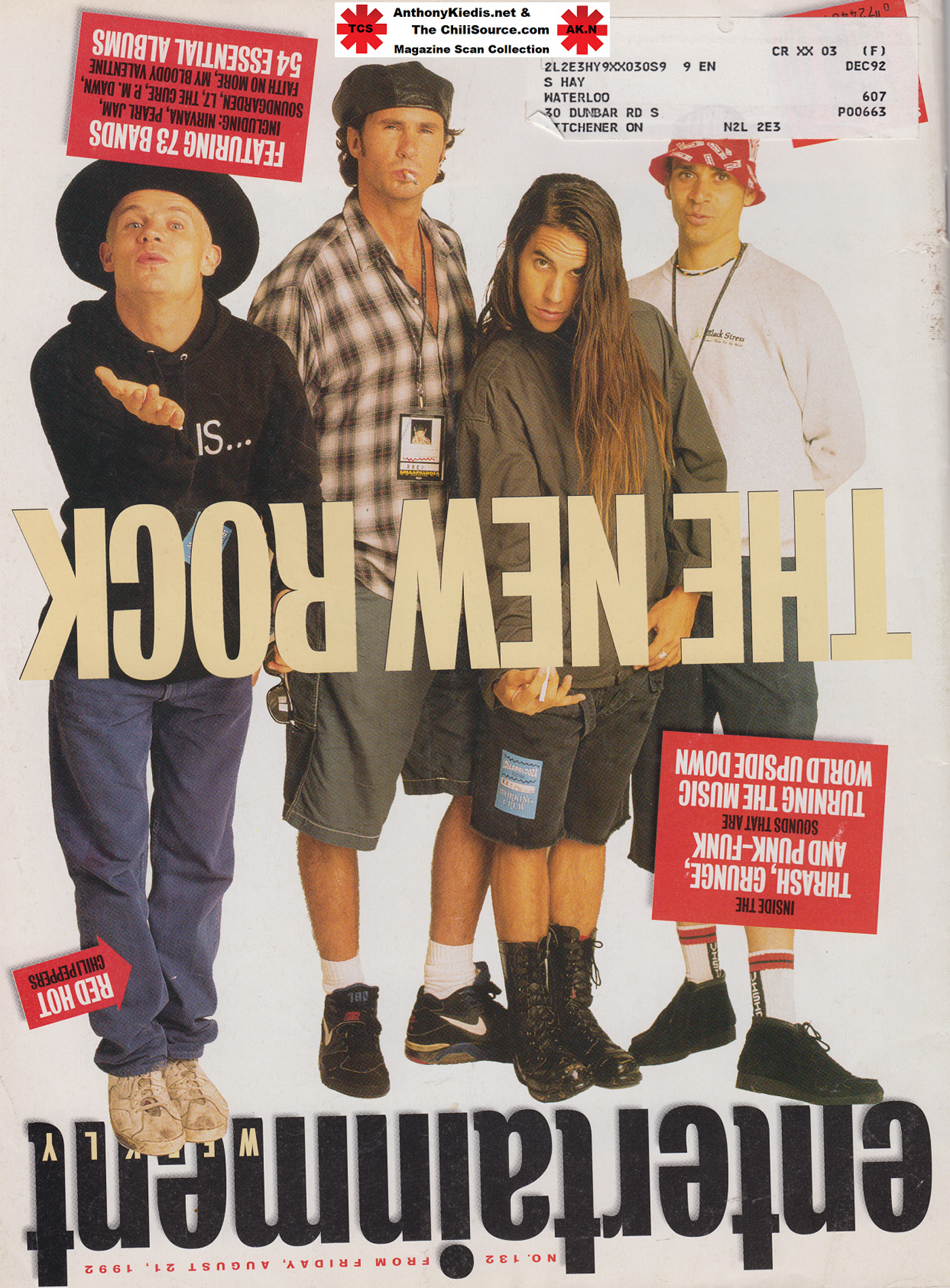 Entertainment Weekly covers, 1990–94 - Fonts In Use