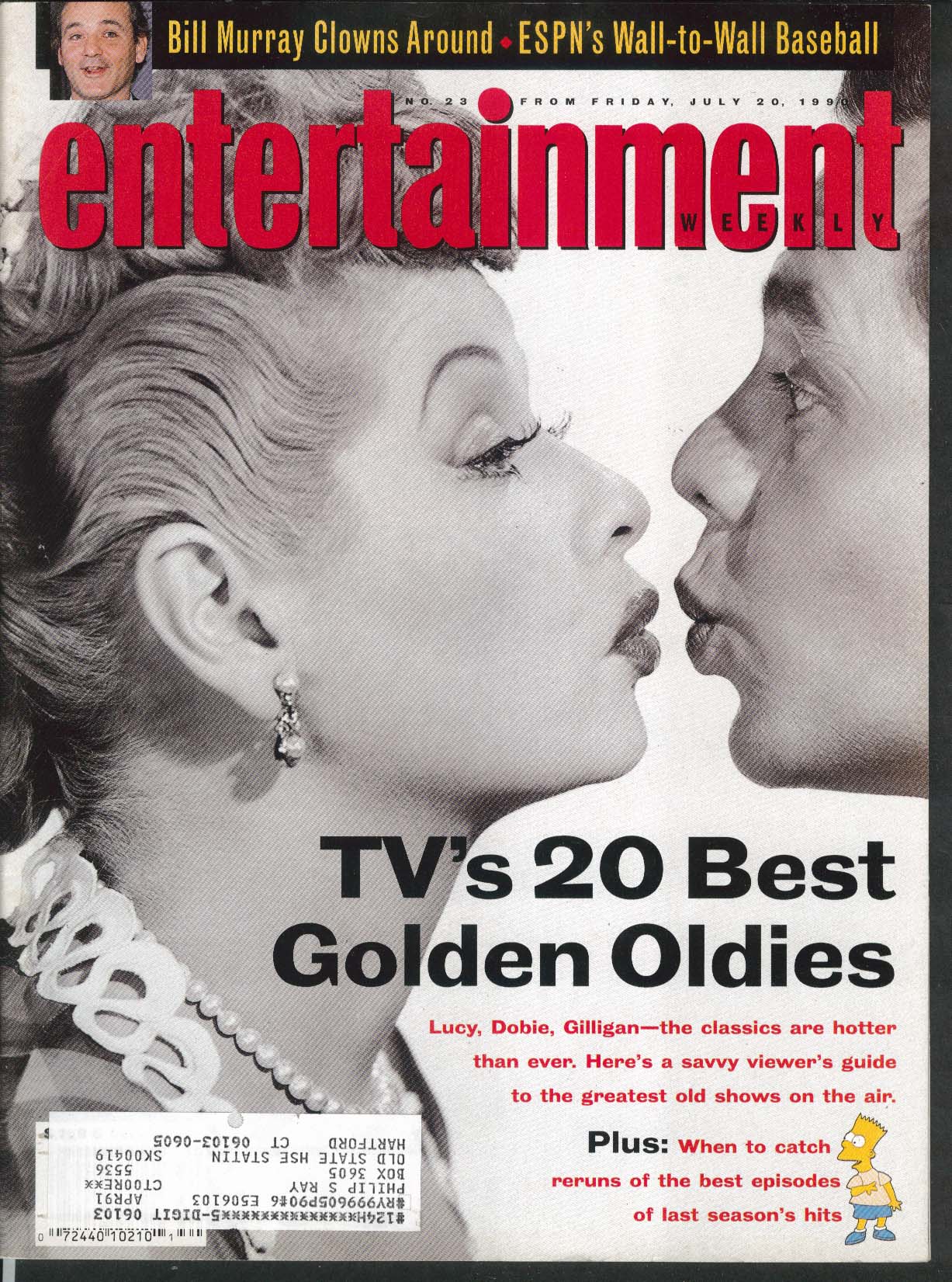 Entertainment Weekly covers, 1990–94 - Fonts In Use