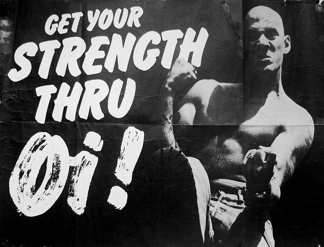 Strength Thru Oi! album art - Fonts In Use