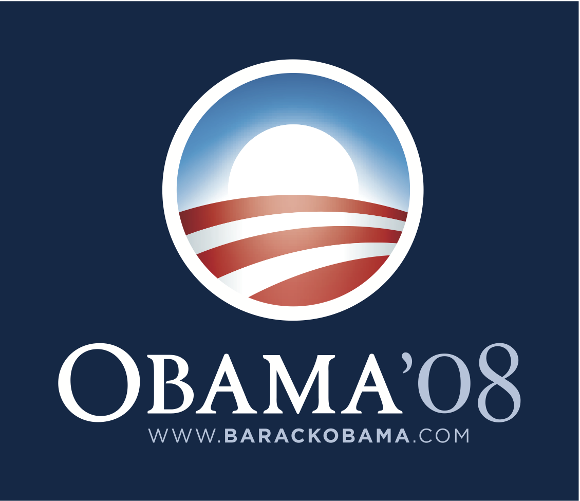 Obama 2008 US Presidential Campaign Branding - Fonts In Use