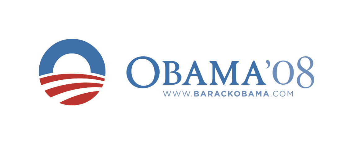 Obama 2008 US Presidential Campaign Branding - Fonts In Use