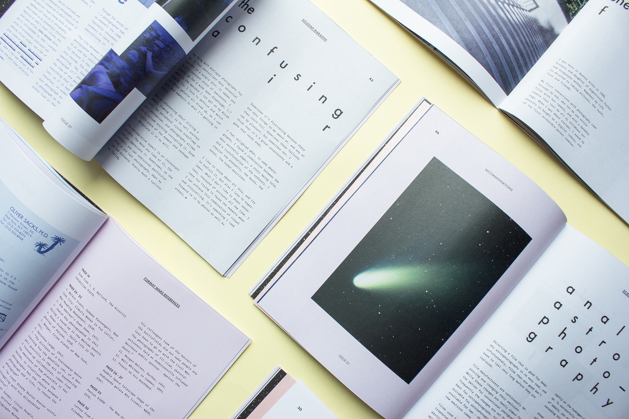 Format Wars magazine, issue 01 - Fonts In Use