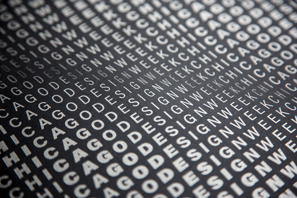 Chicago Design Week 2018: Design in Motion - Fonts In Use