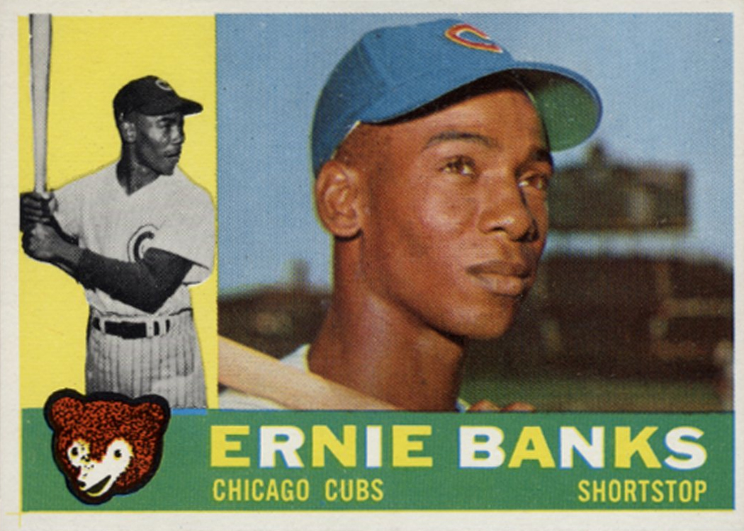 Topps baseball hobby cards (1960) - Fonts In Use