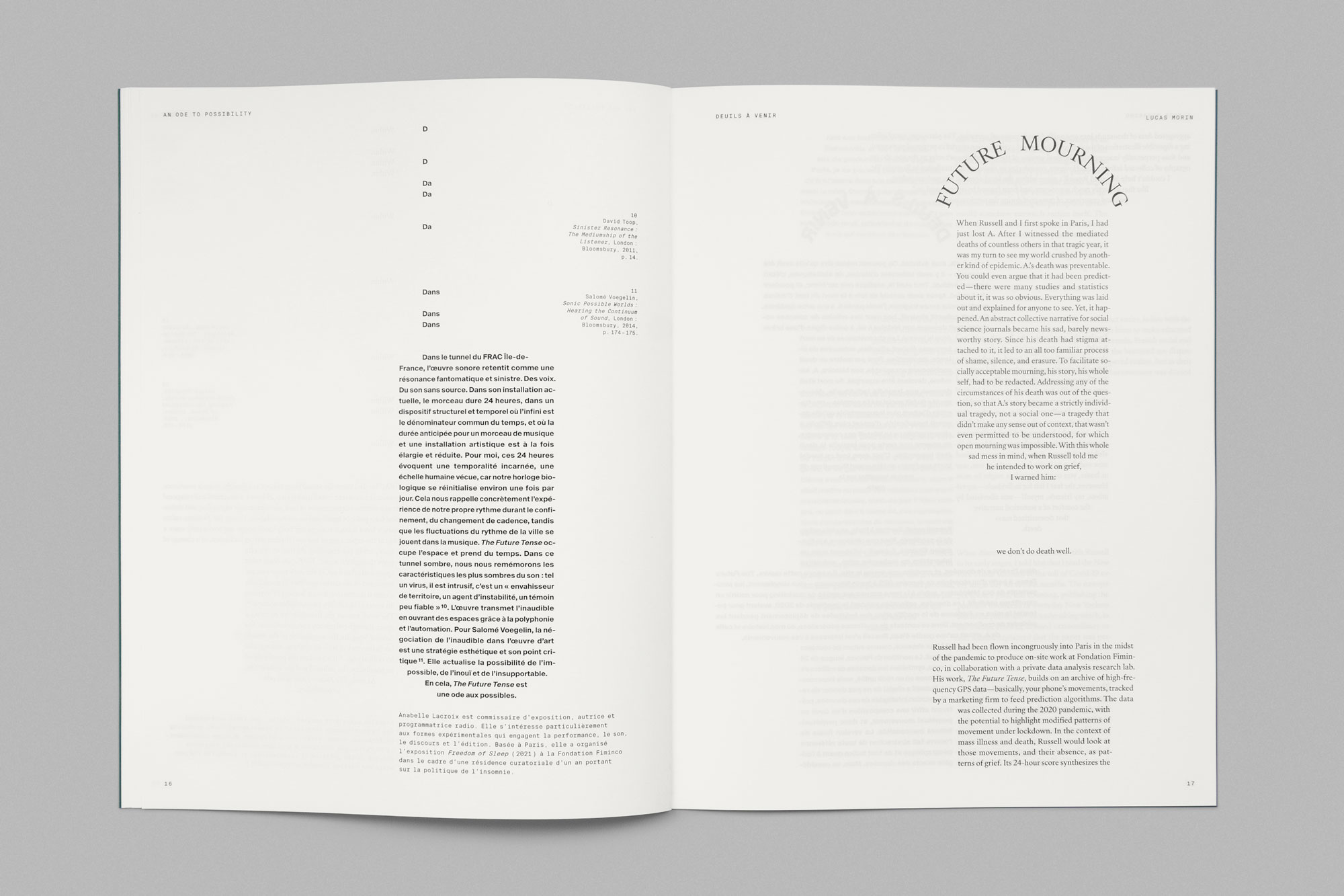 The Future Tense - Fonts In Use