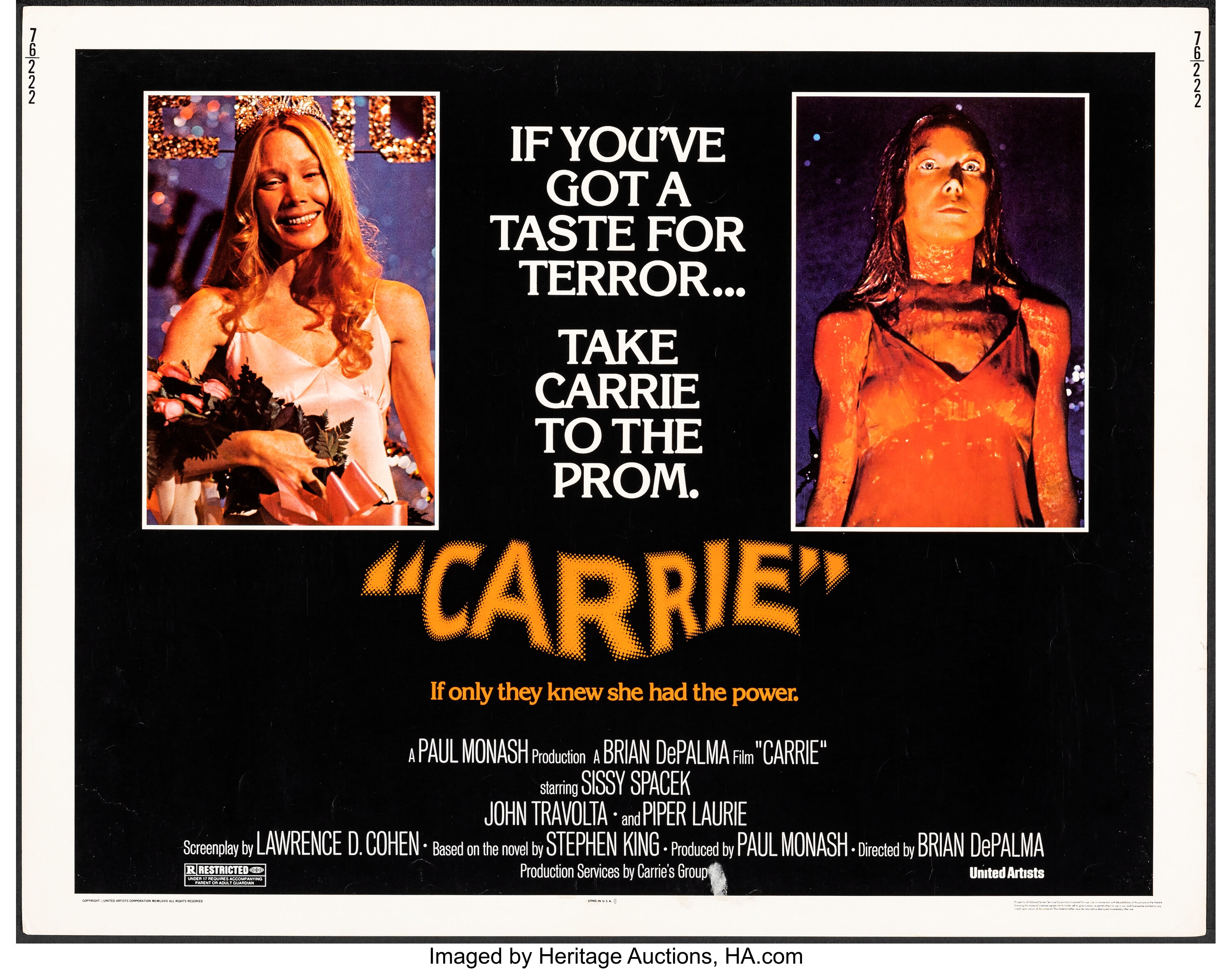 Carrie movie posters - Fonts In Use