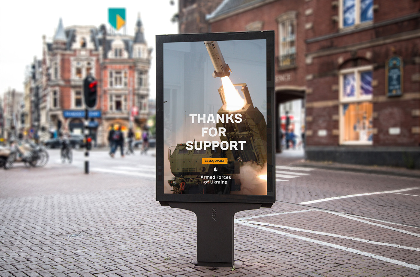 Armed Forces of Ukraine (AFU) visual communication - Fonts In Use