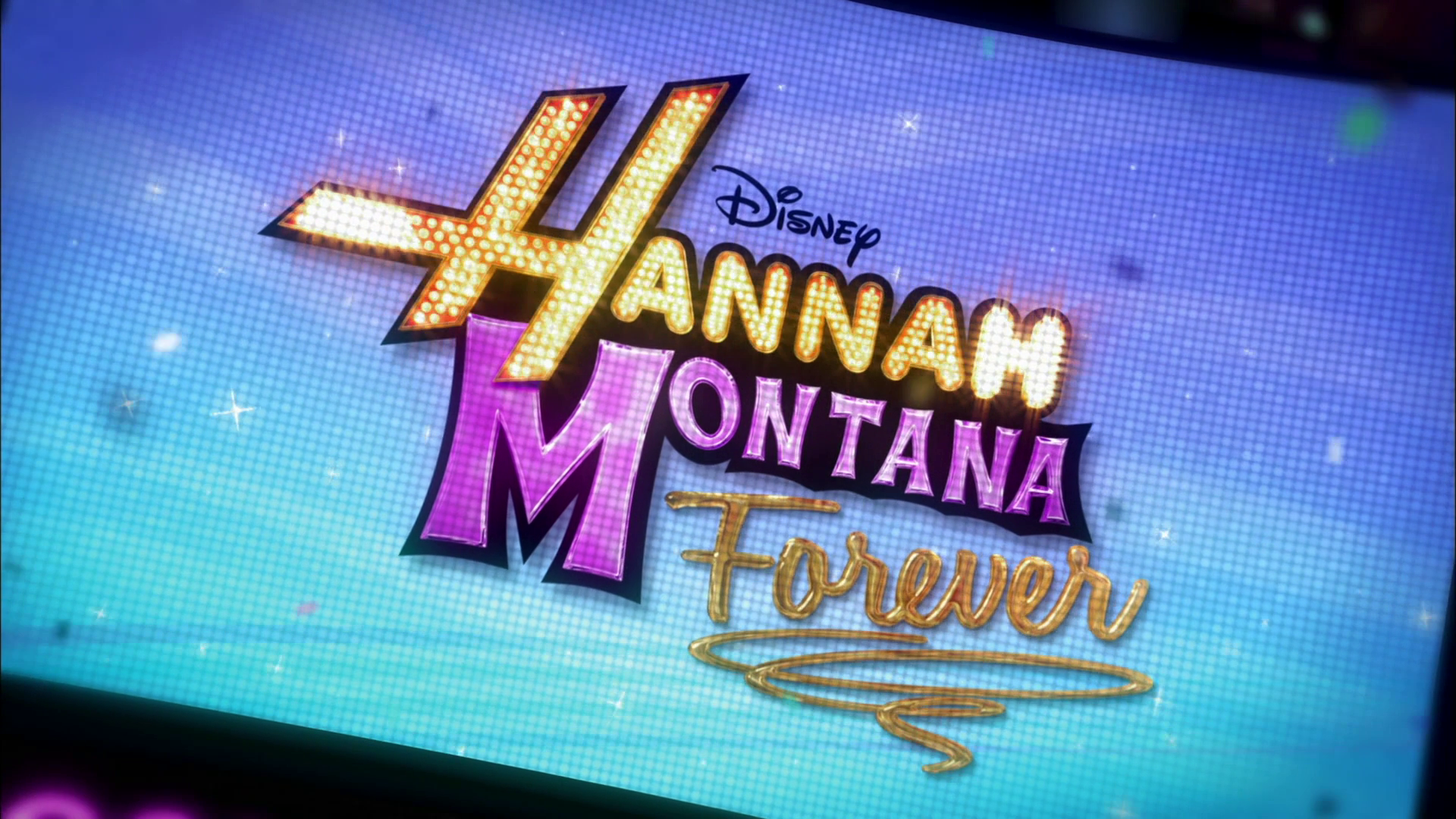 Hannah Montana logo and titles - Fonts In Use