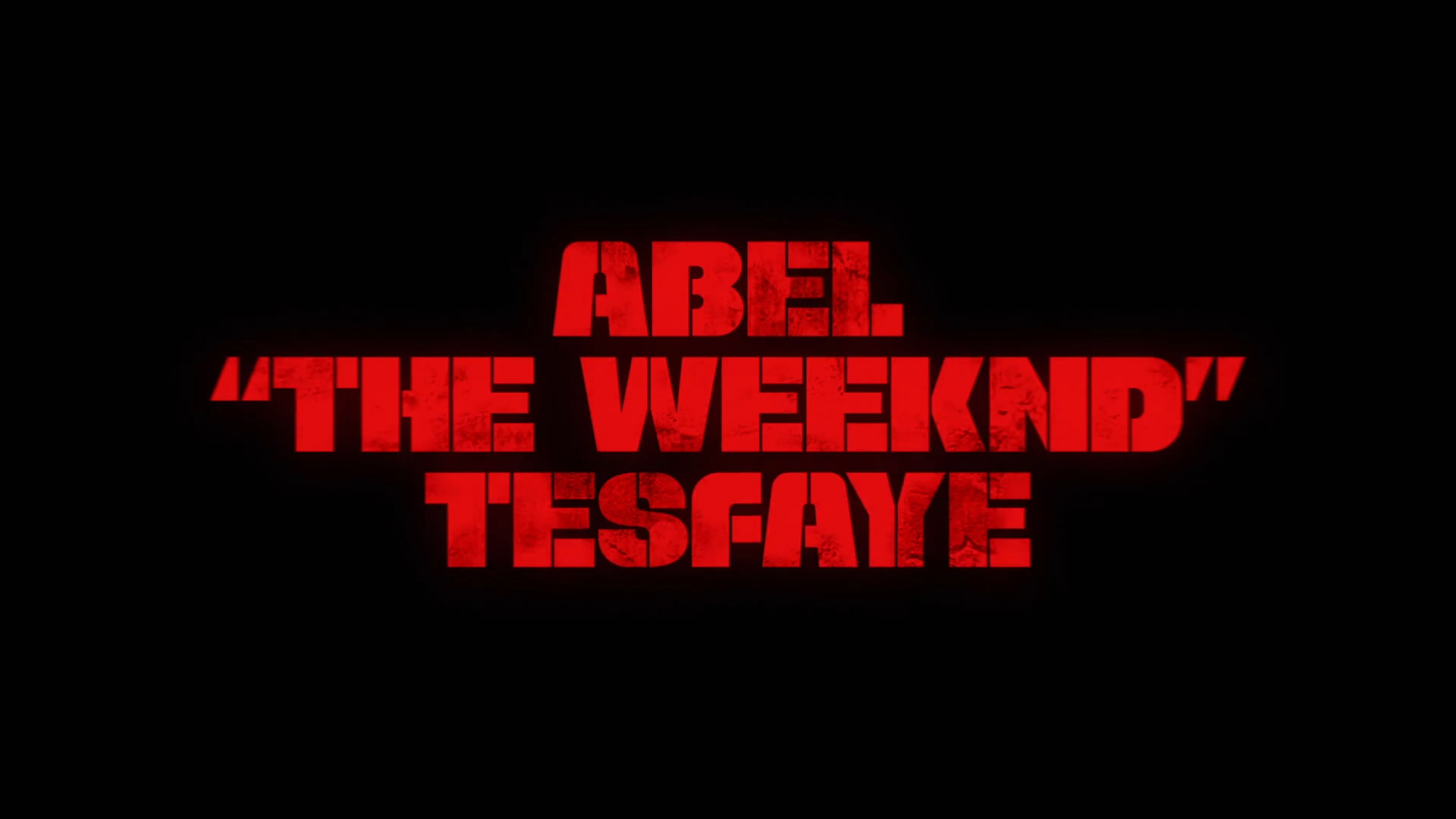 The Idol TV series - Fonts In Use