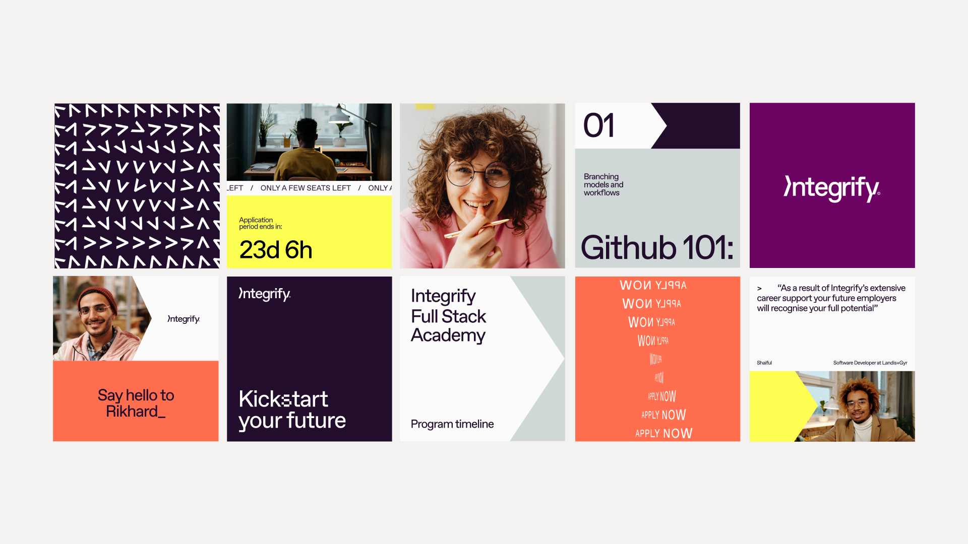 Integrify Academy - Fonts In Use