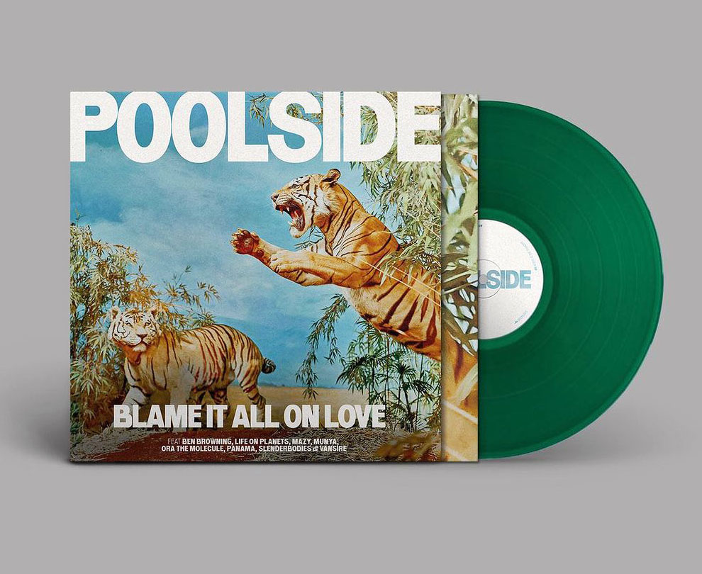 Poolside – Blame It All on Love album art, single covers, merchandise ...