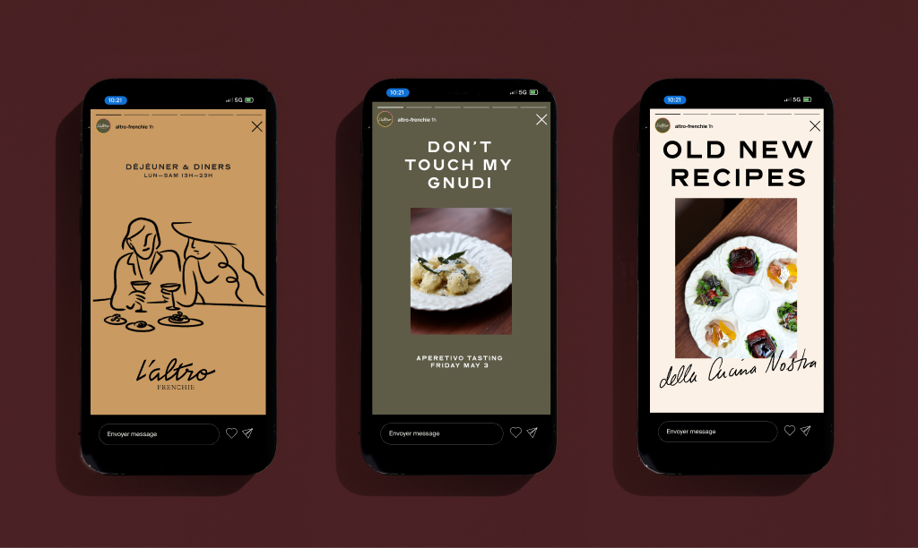 L’altro Frenchie - Fonts In Use