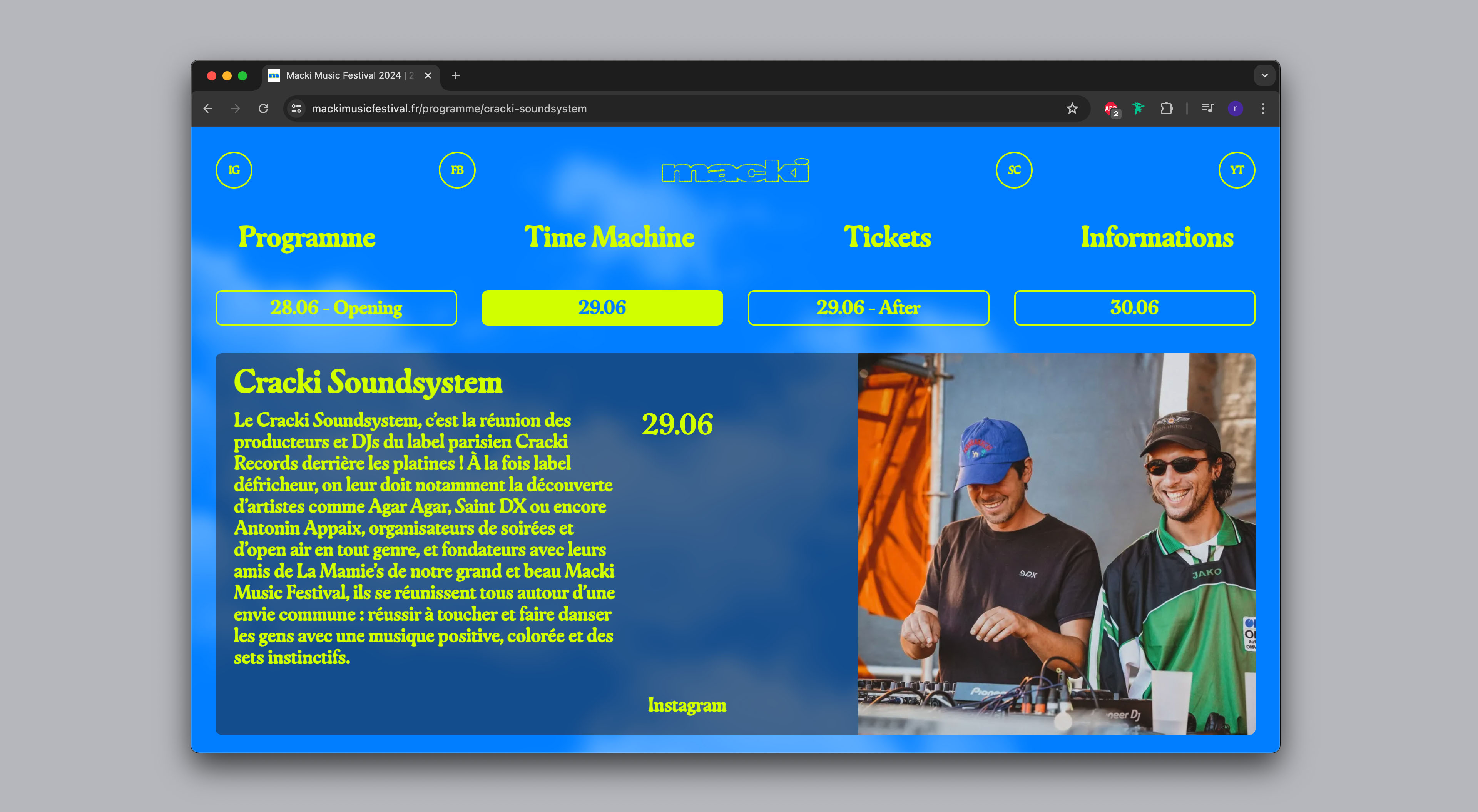 Macki Music Festival 2024 - Fonts In Use