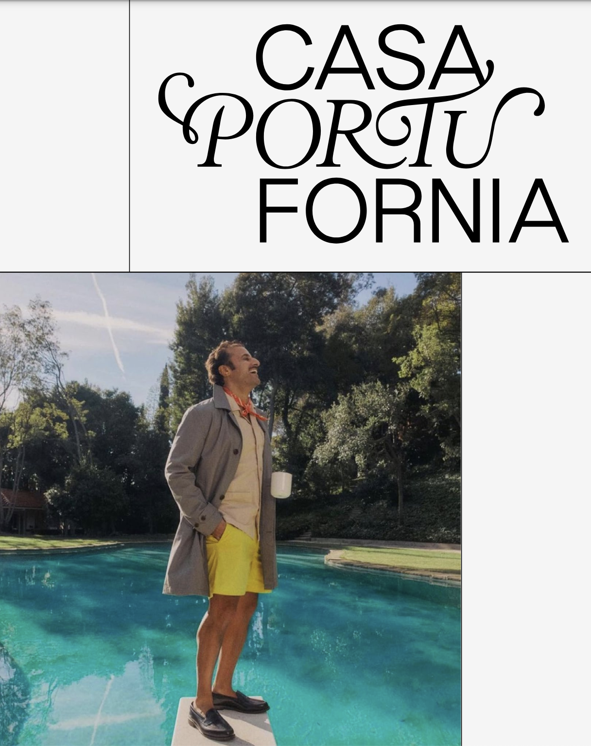 Casa Portufornia - Fonts In Use