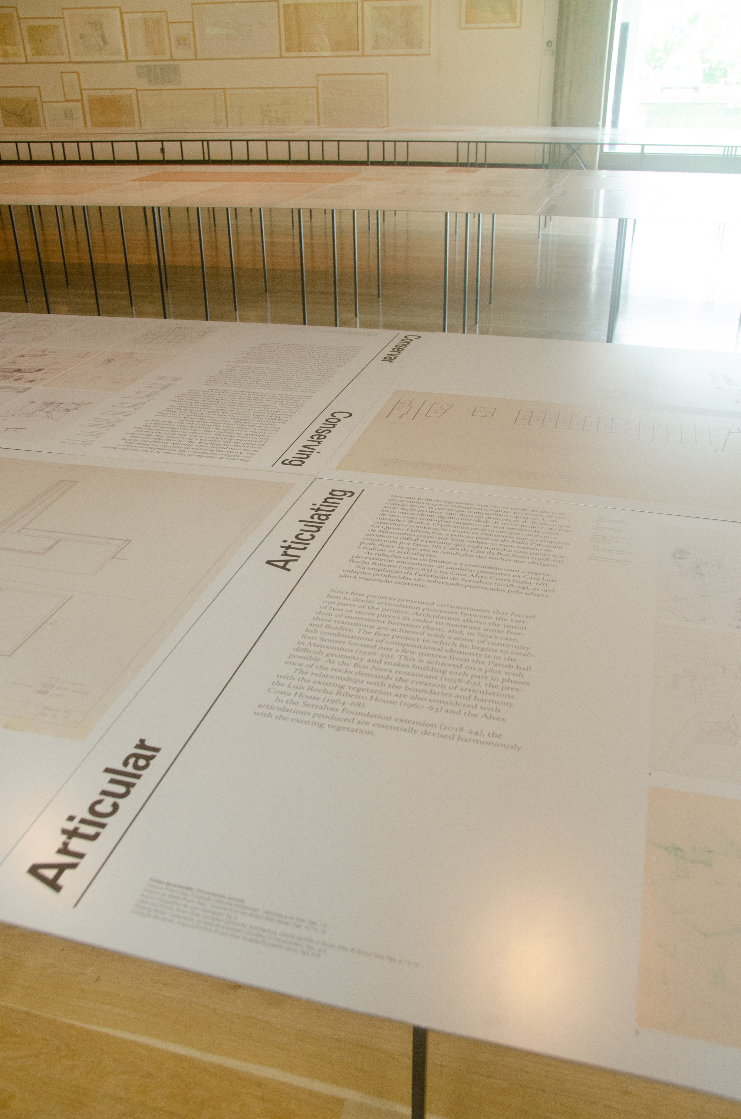 SIZA exhibition - Fonts In Use