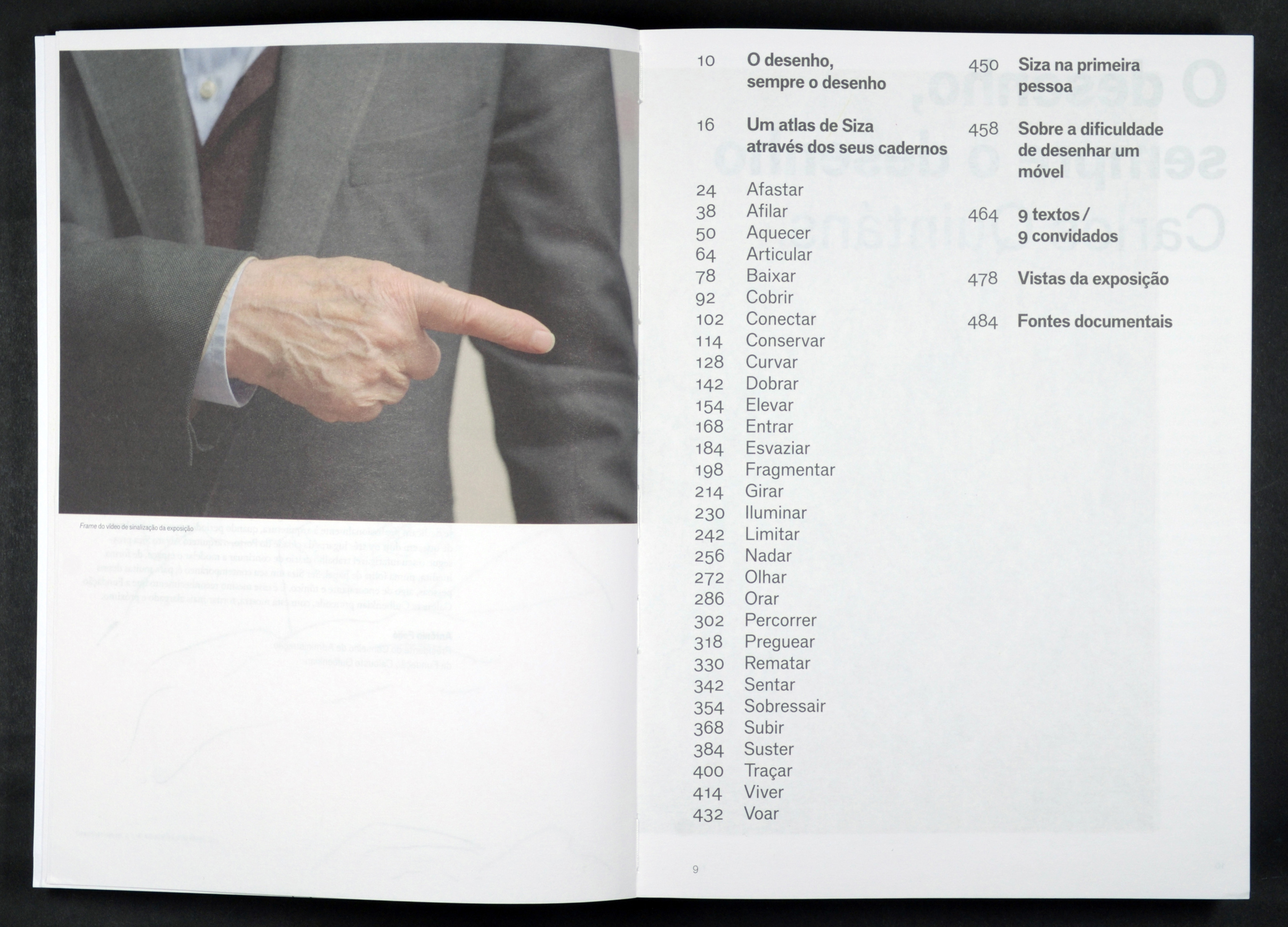 SIZA exhibition catalog - Fonts In Use