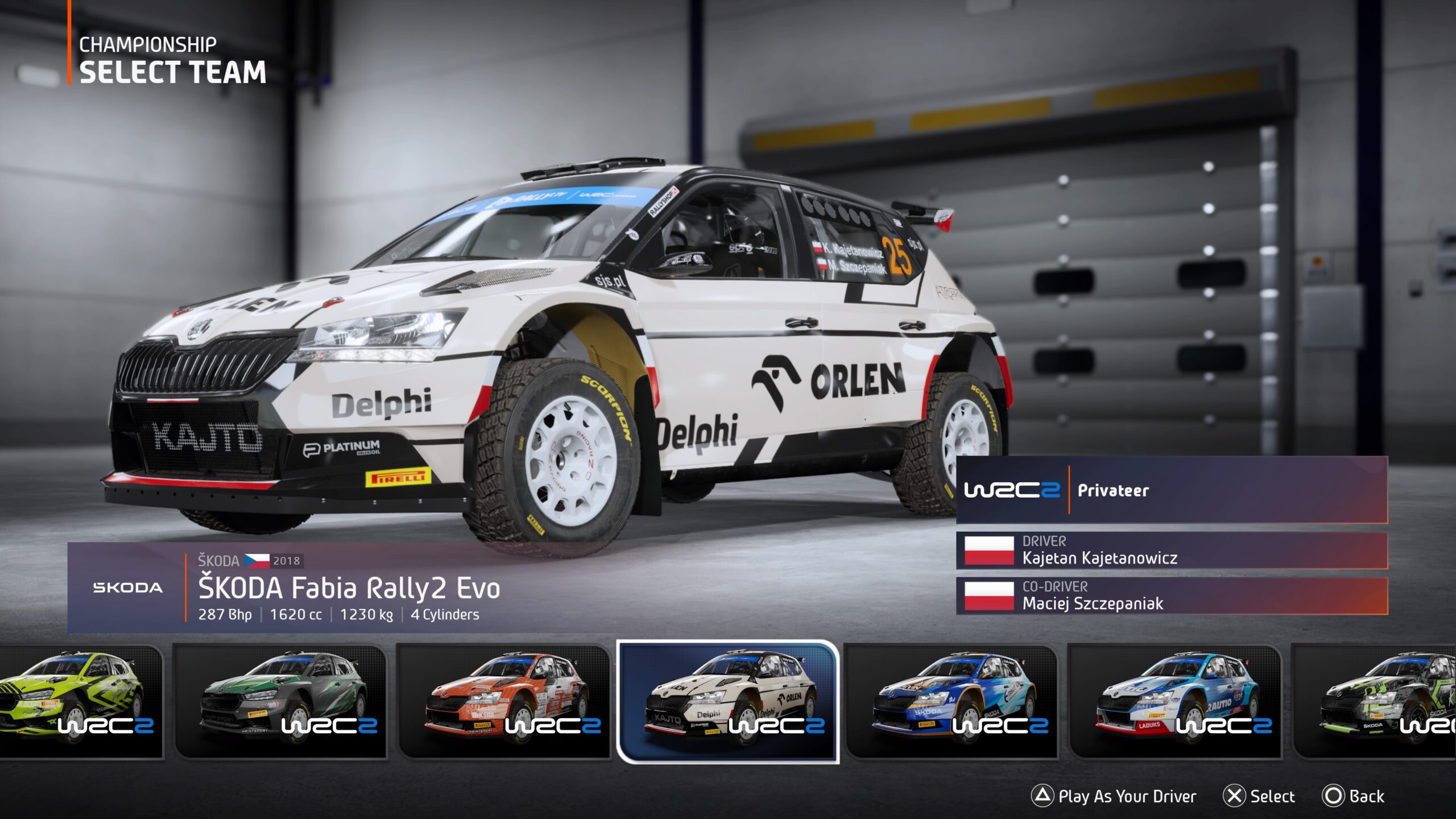 EA Sport WRC - Fonts In Use