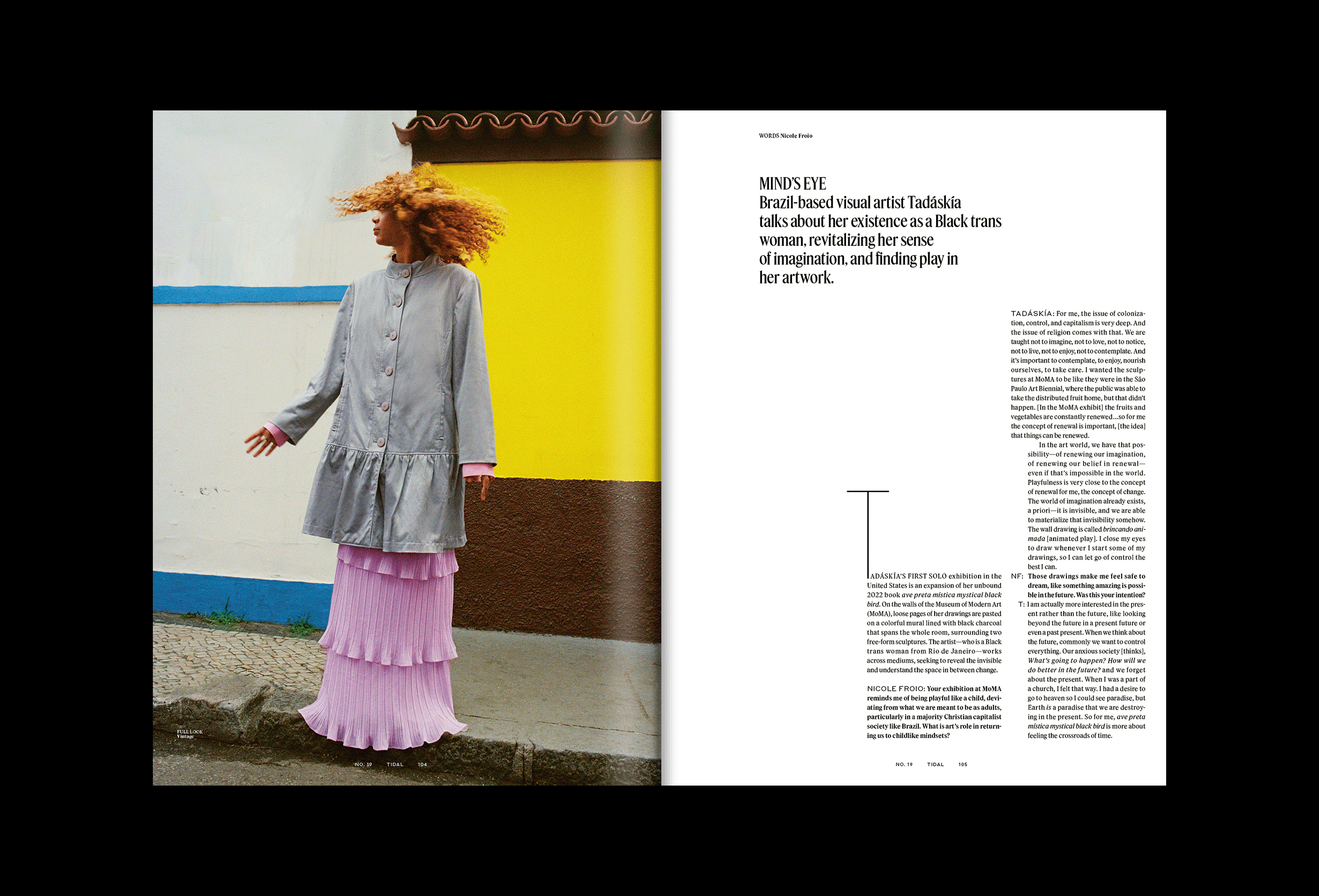 Tidal magazine, Issue 19 - Fonts In Use