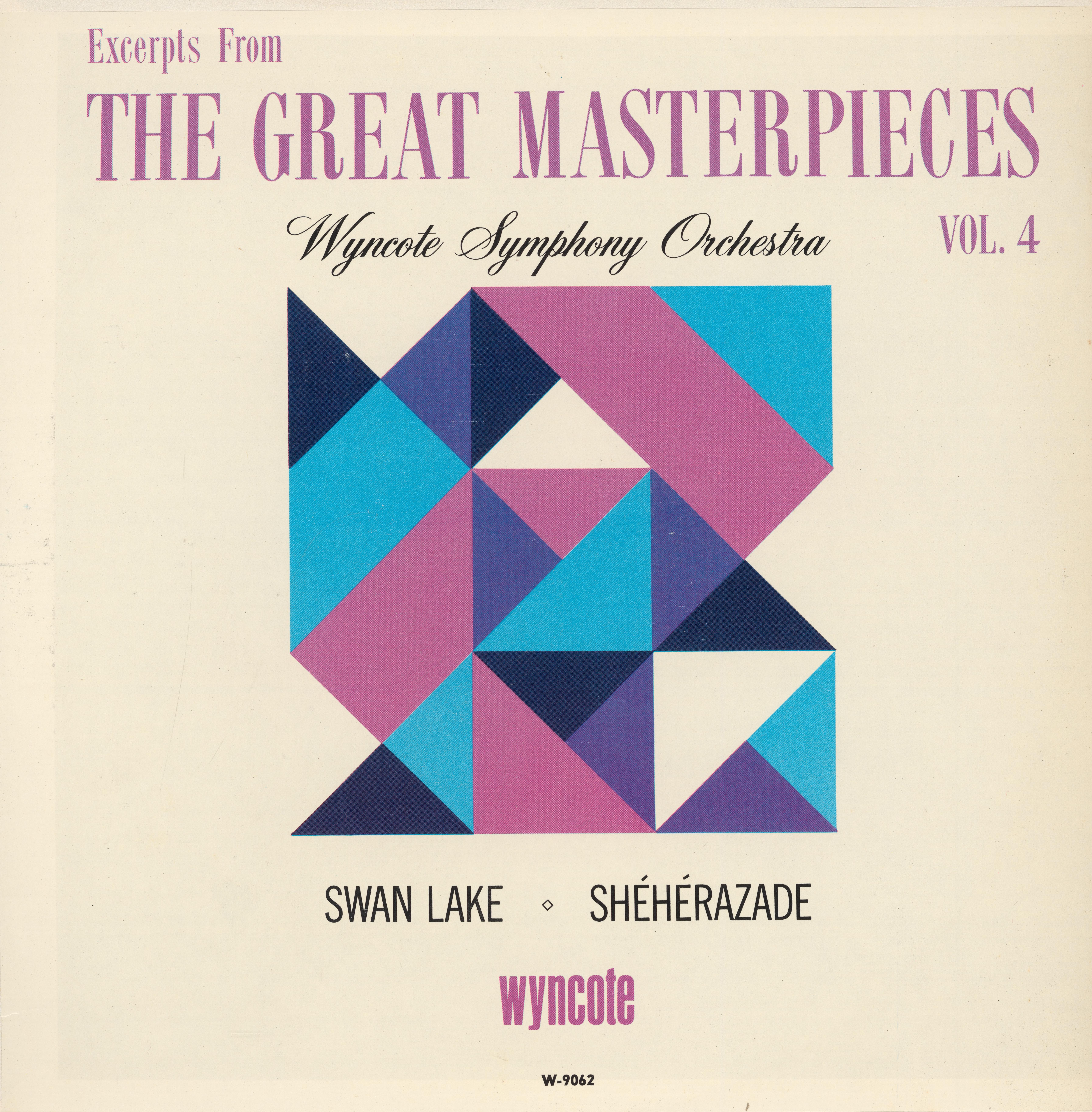 Wyncote Symphony Orchestra – Excerpts from the Great Masterpieces Vol ...