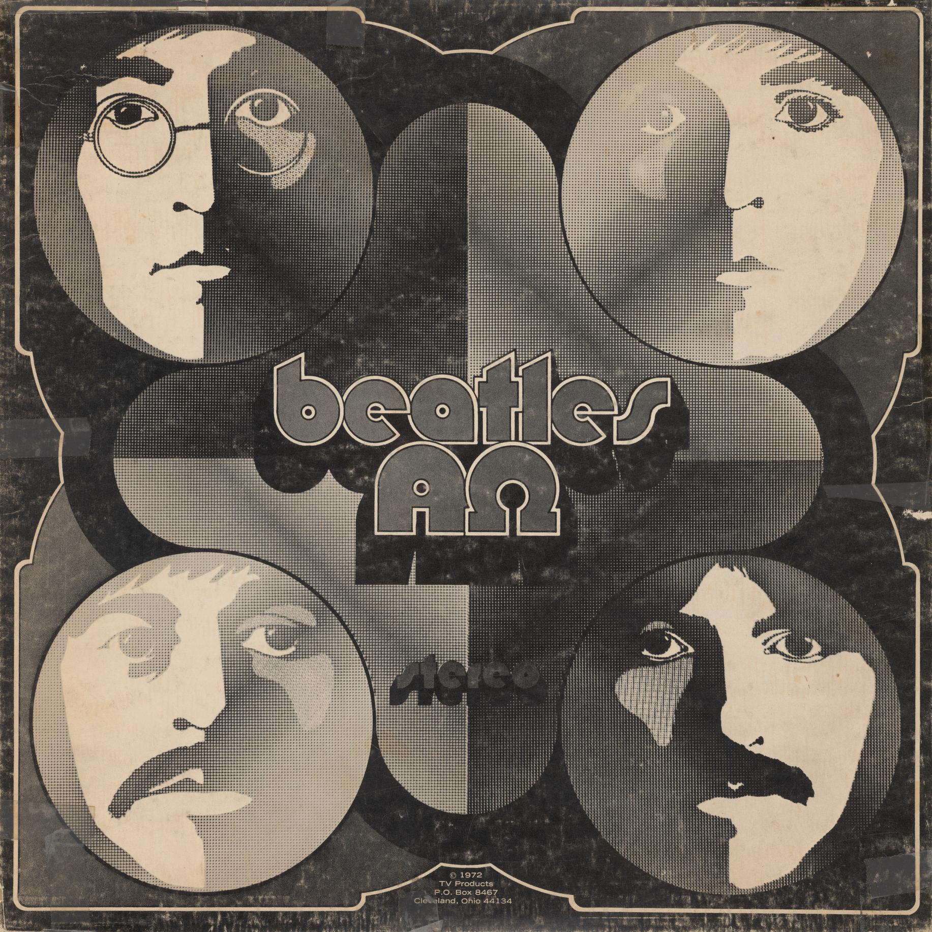 The Beatles – ΑΩ (Alpha Omega) album art - Fonts In Use