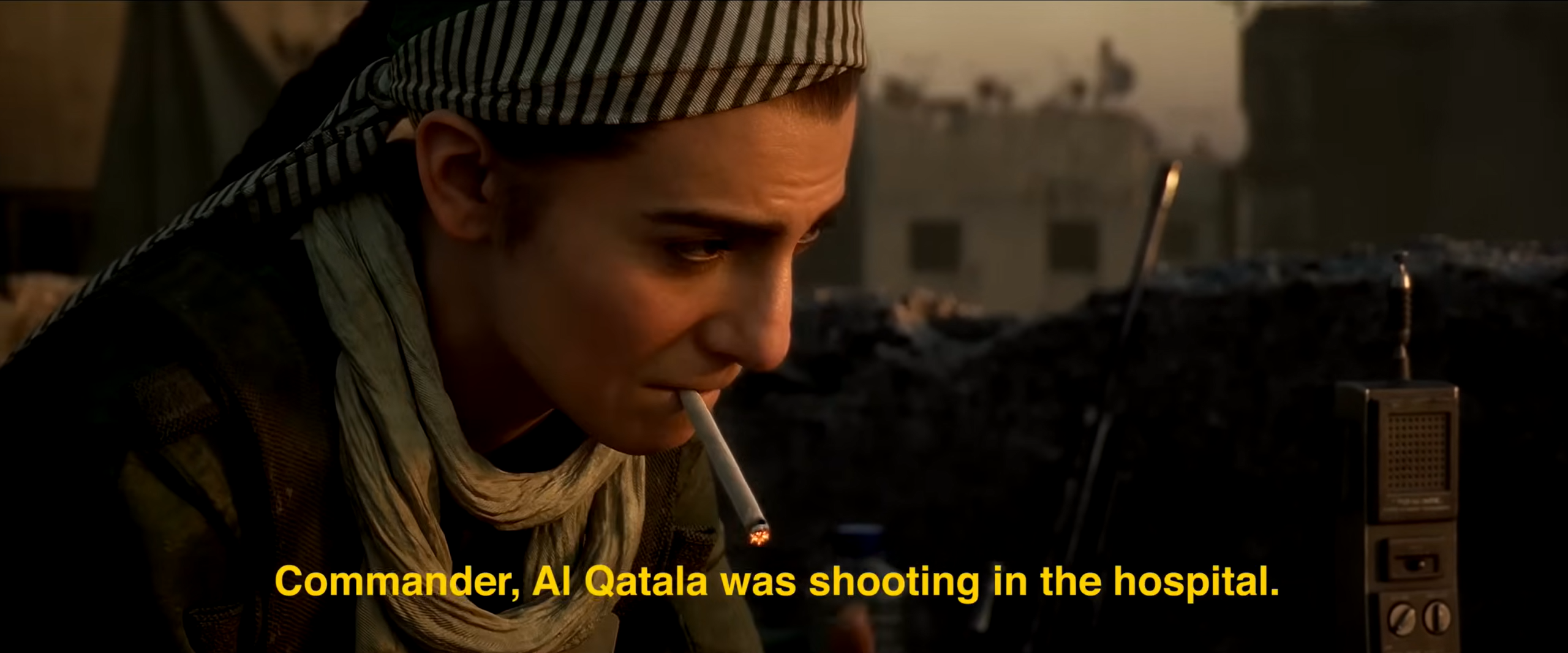 Call of Duty: Modern Warfare video game - Fonts In Use