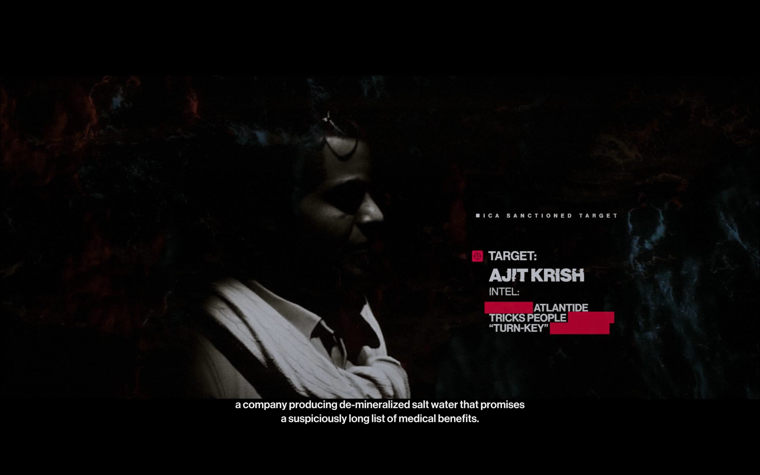 Hitman: World of Assassination video game - Fonts In Use