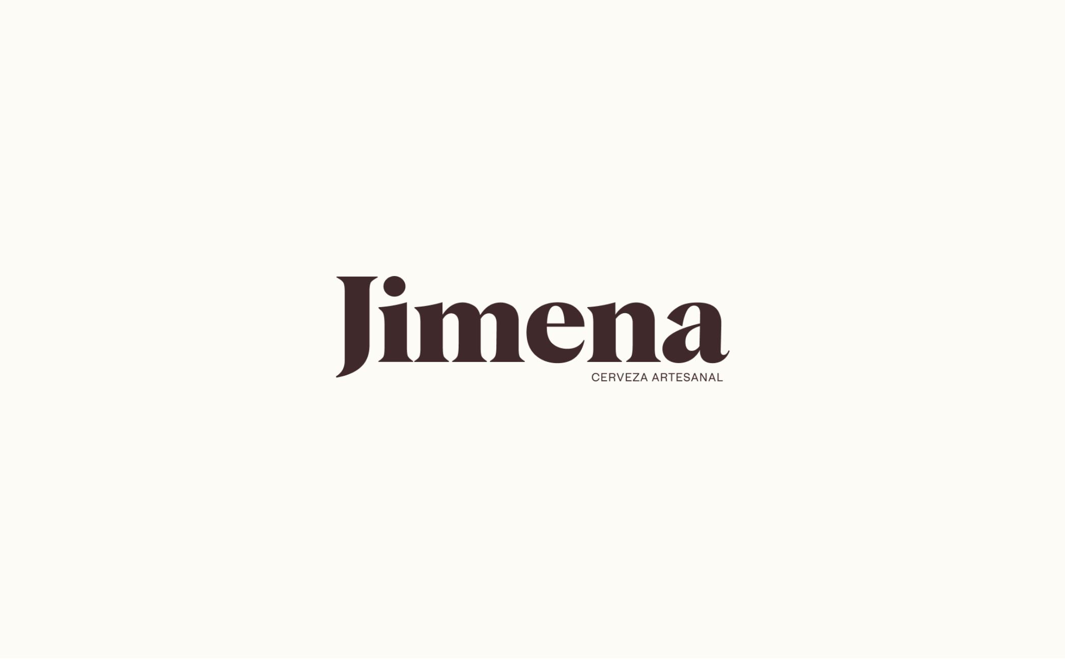 Jimena craft beer - Fonts In Use