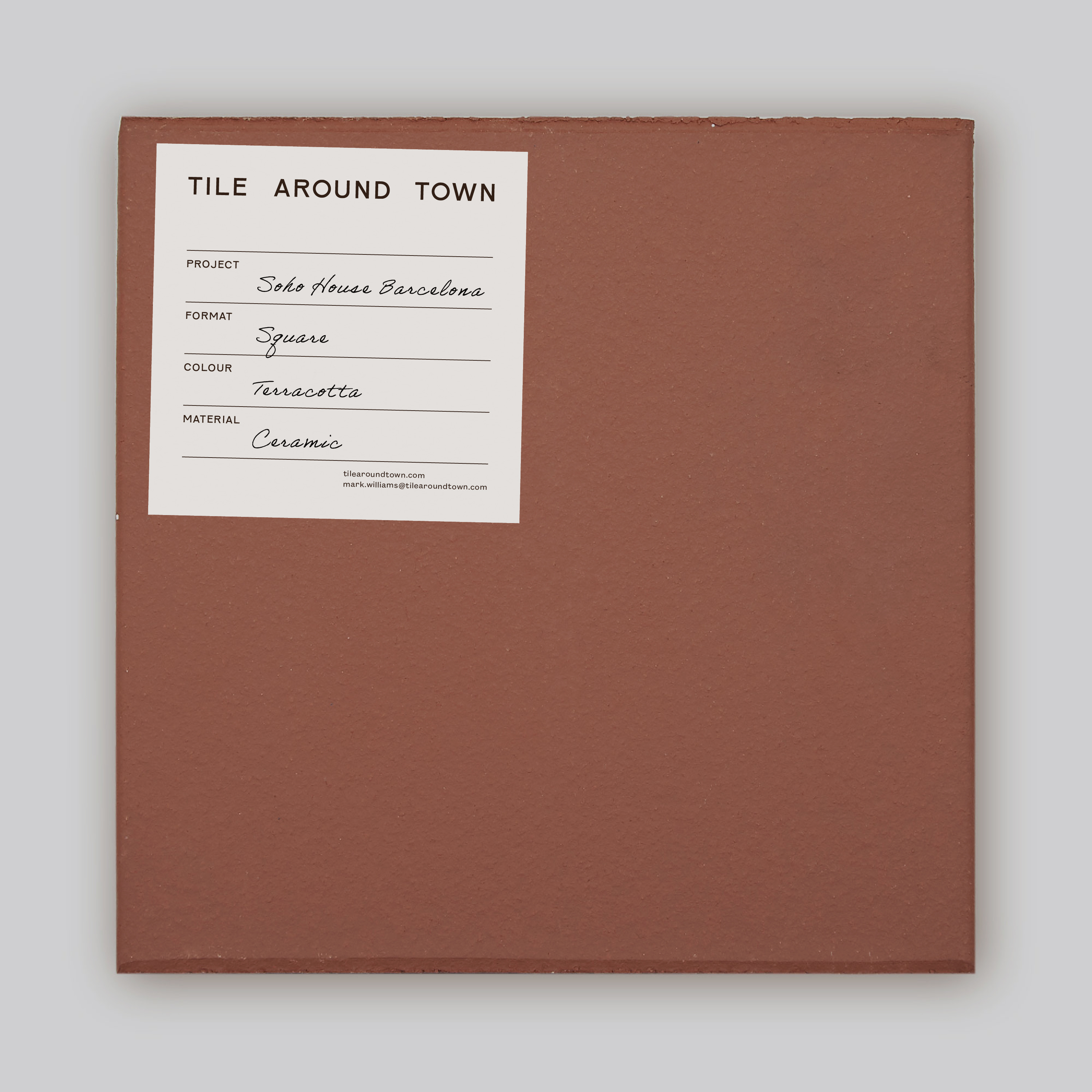 Tilearoundtown visual identity - Fonts In Use