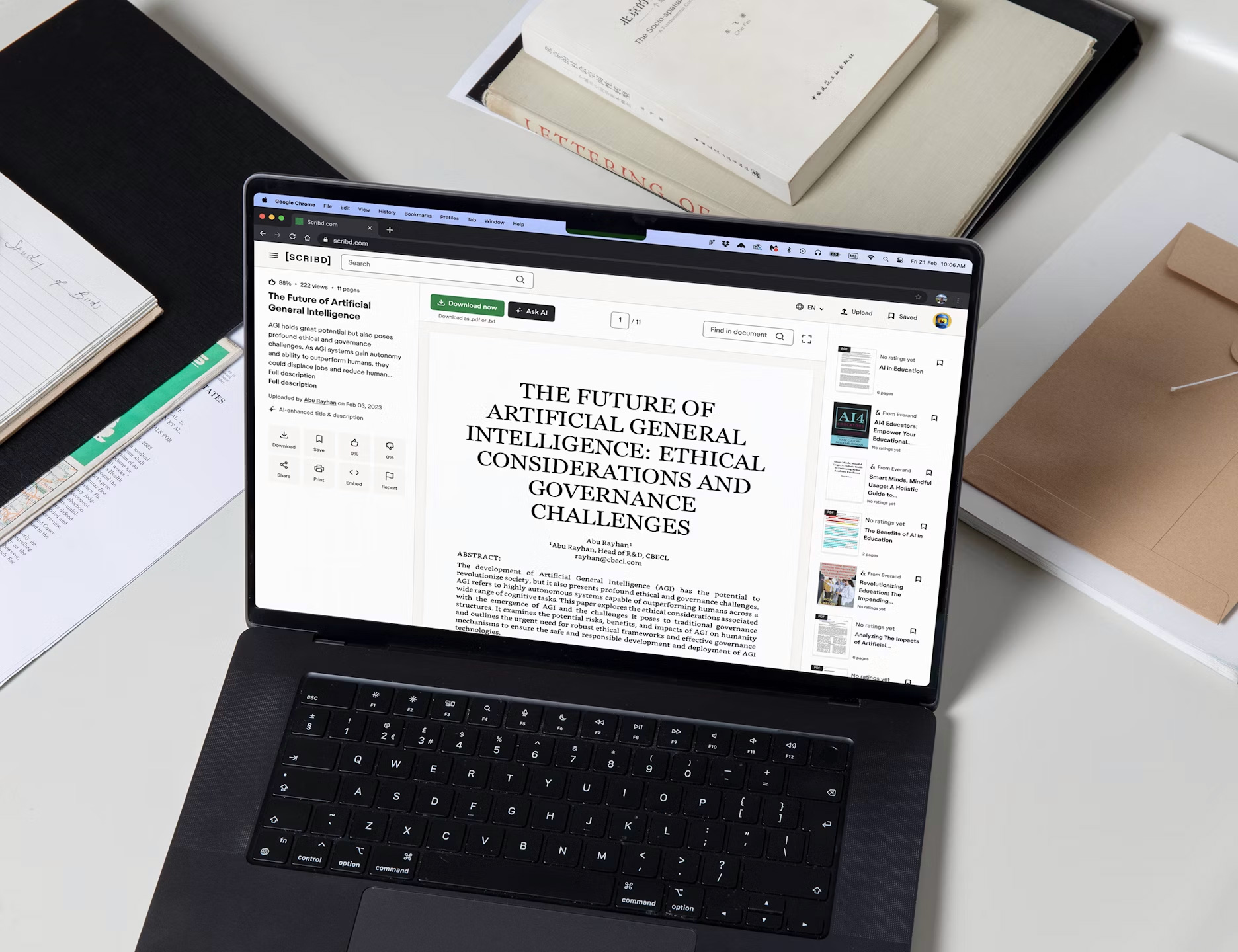 Scribd rebrand - Fonts In Use