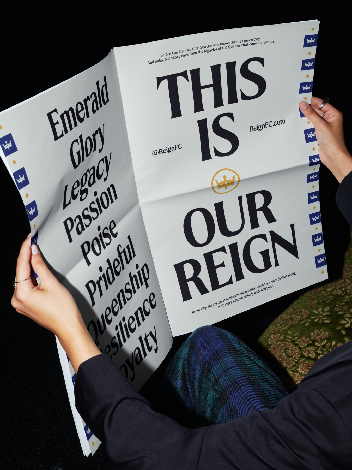 Seattle Reign FC - Fonts In Use