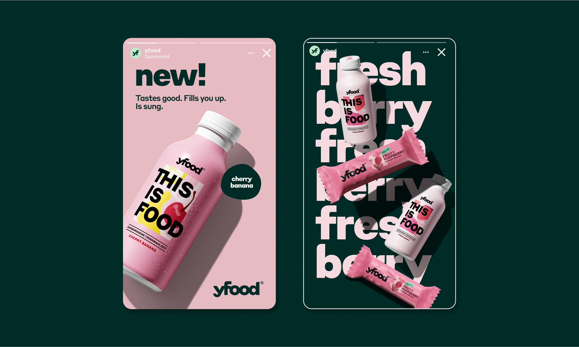 yfood - Fonts In Use