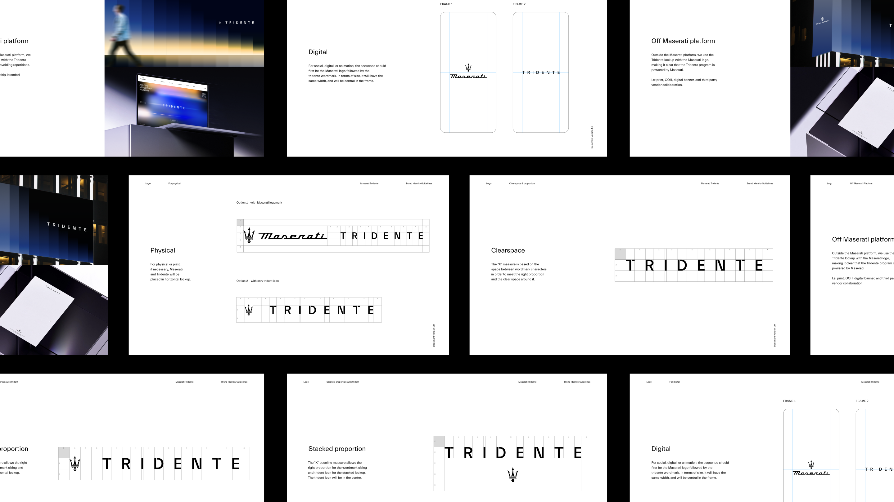 Maserati Tridente - Fonts In Use