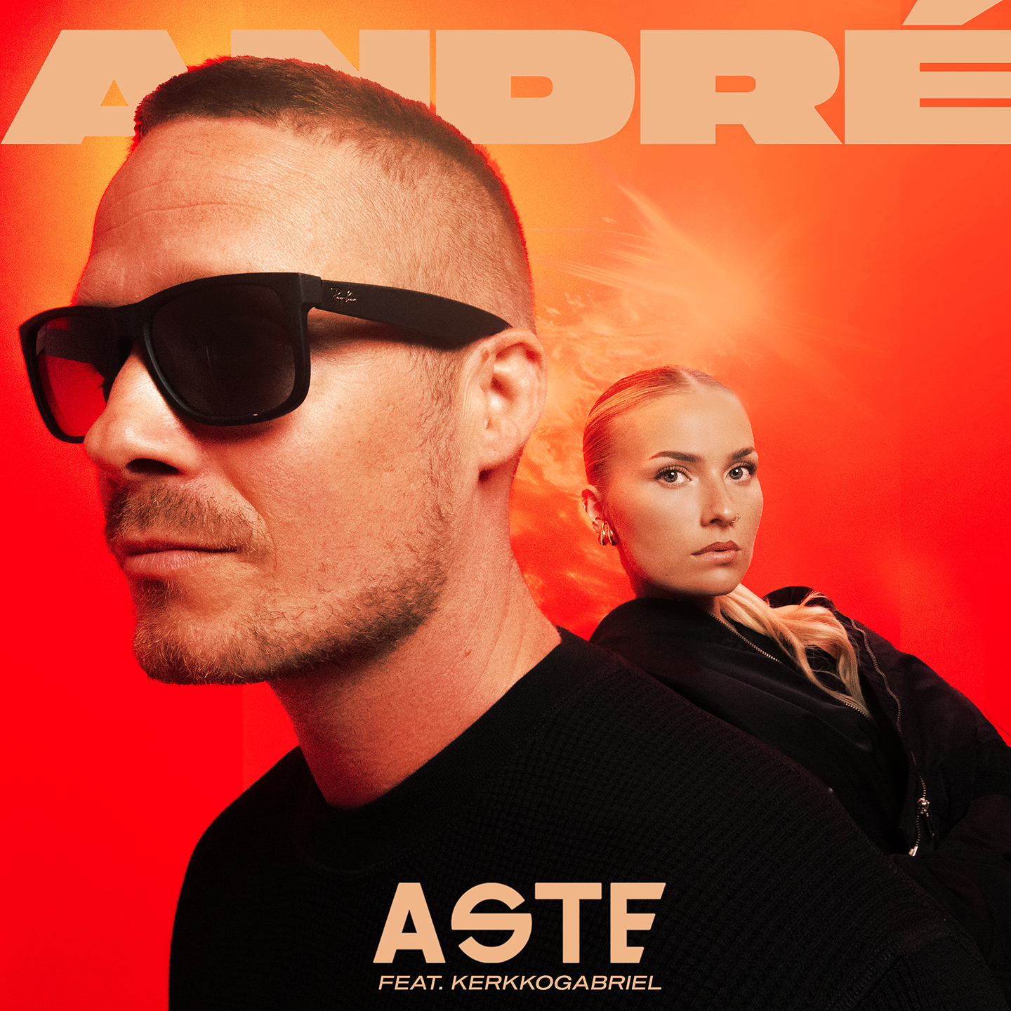Aste – Nuori & Kuolematon album art and identity - Fonts In Use