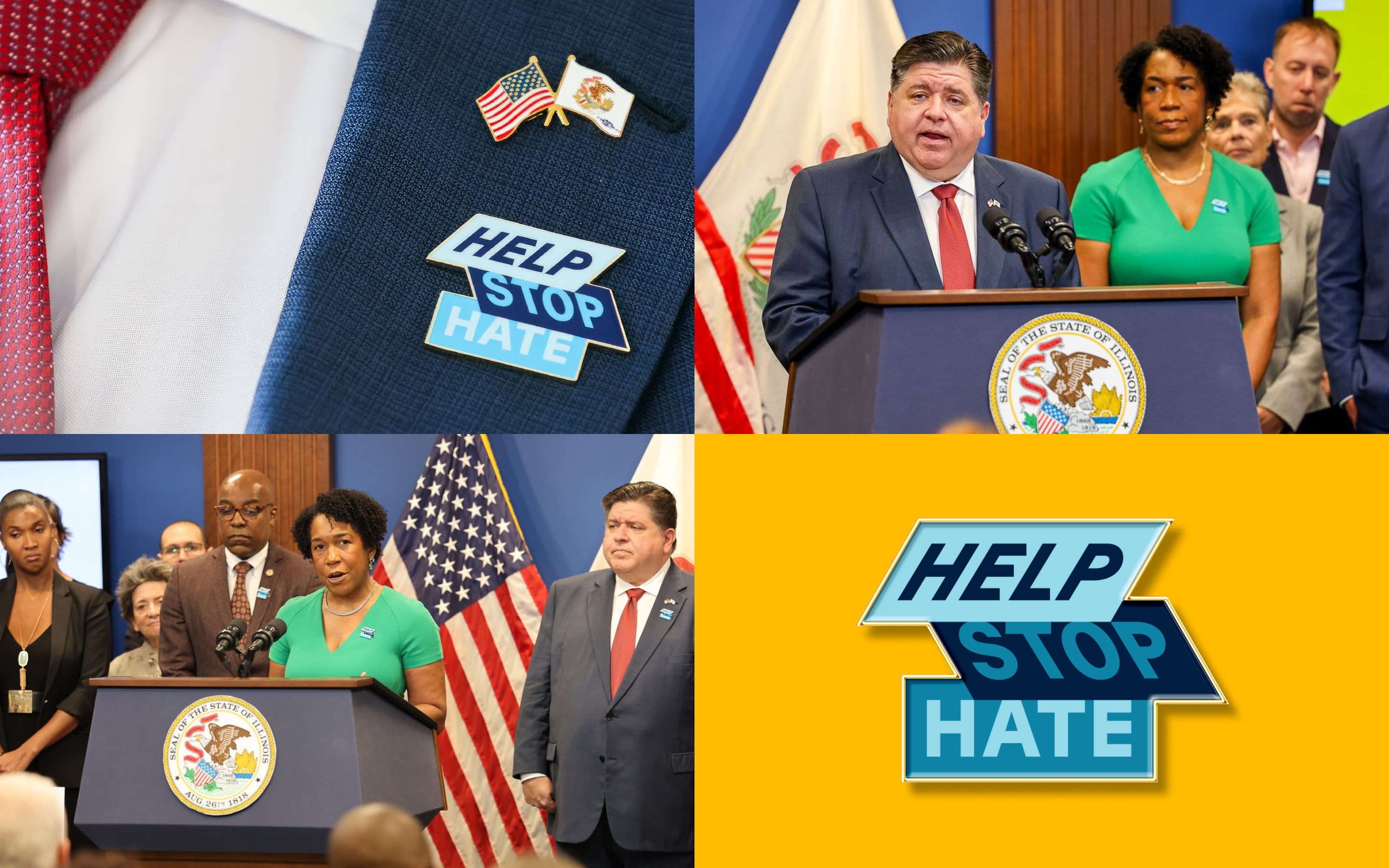 Help Stop Hate campaign - Fonts In Use