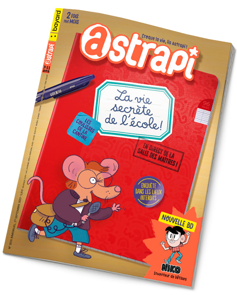 Astrapi magazine, N° 1019, Sep. 2023 - Fonts In Use