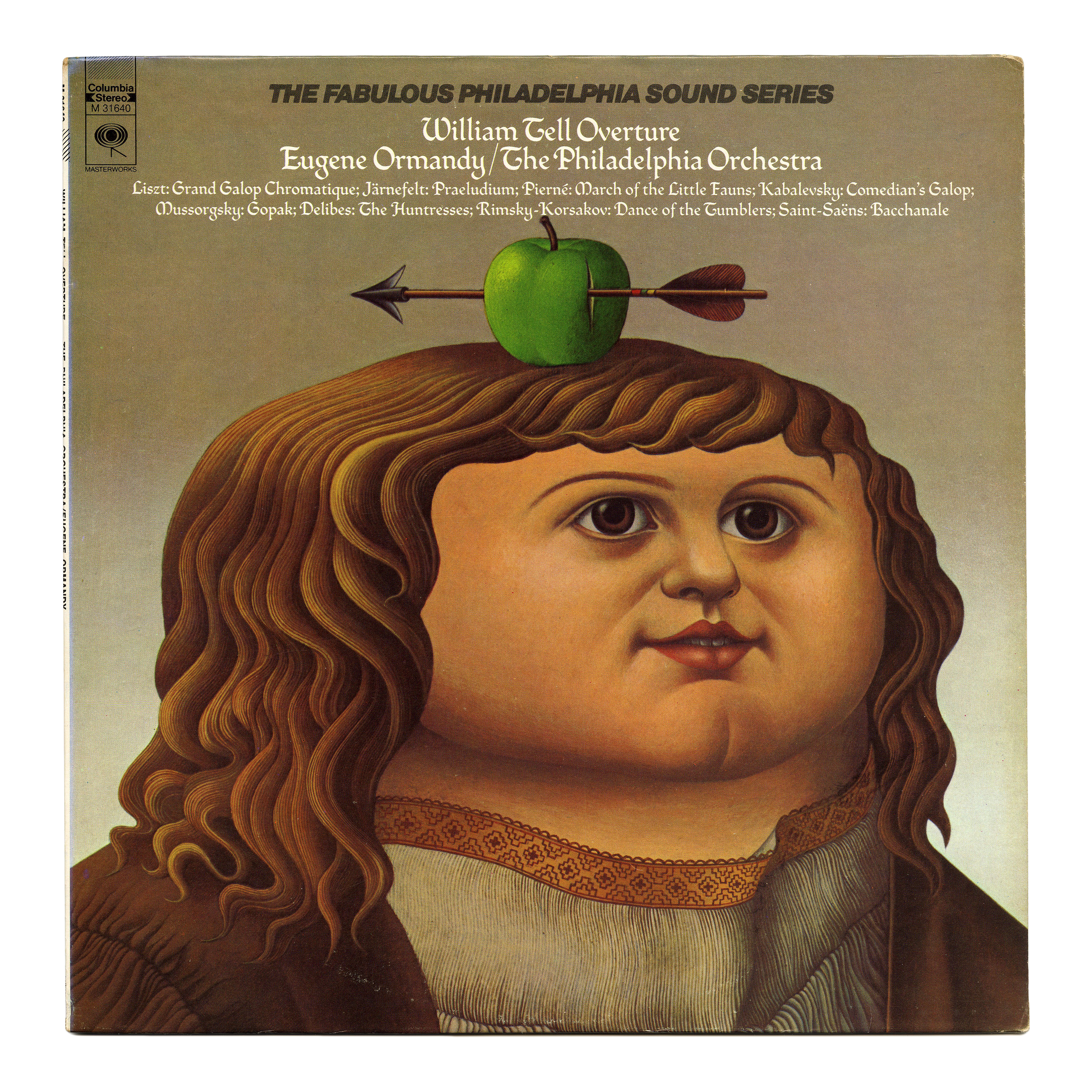 The Philadelphia Orchestra – William Tell Overture album art - Fonts In Use